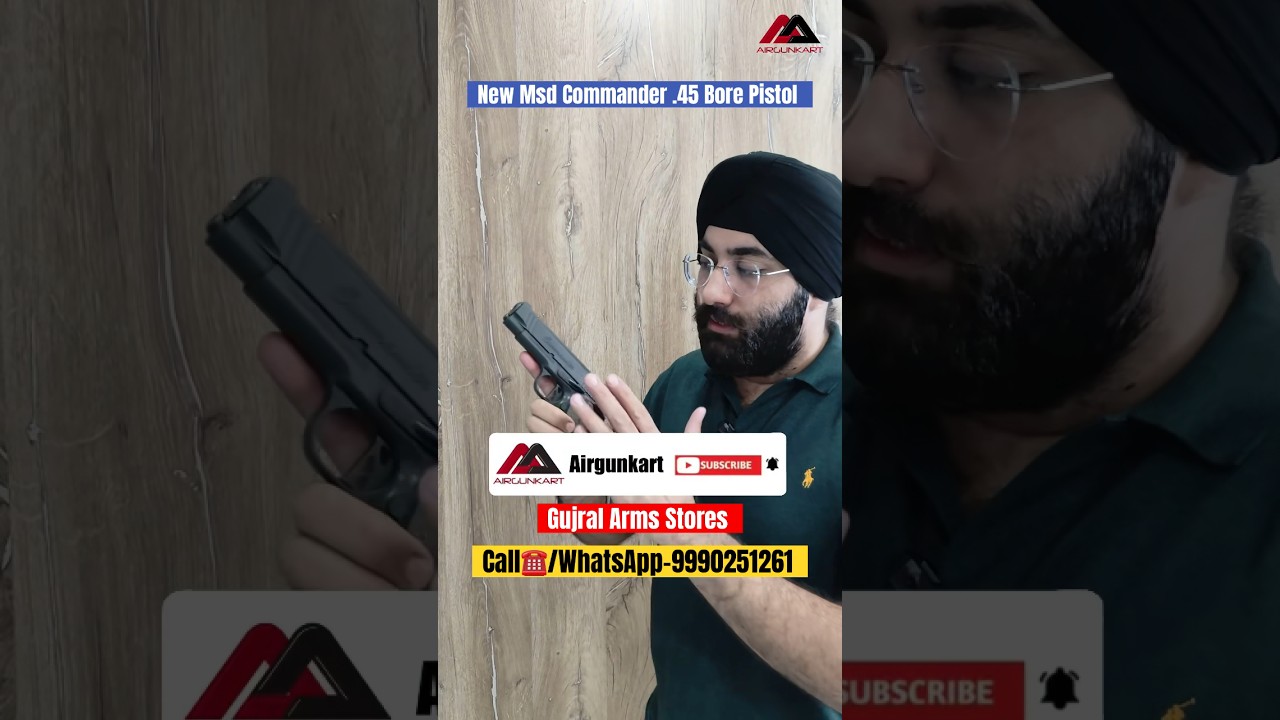 MSD Commander Pistol 🔥.45 Bore | Power and Precision - Air Rifles ...